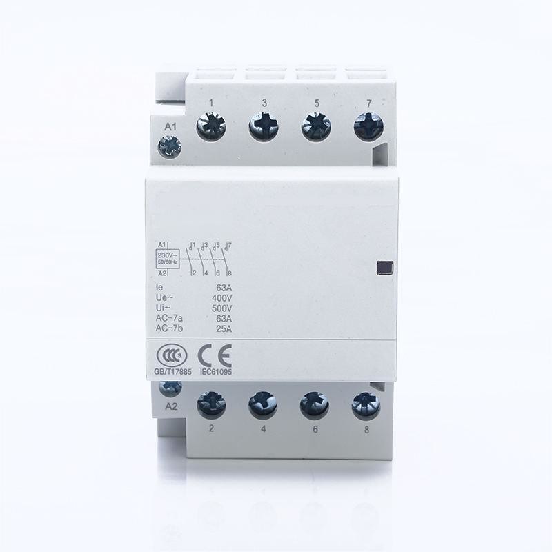 Din Rail Household AC Modular Contactor Automatical Operation 4P 63A ...