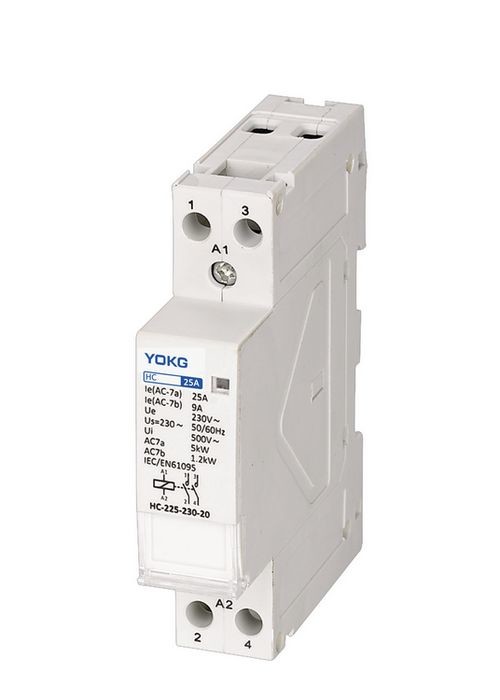 4KV Rated Impulse Withstand Voltage AC Contactor For Low Voltage ...
