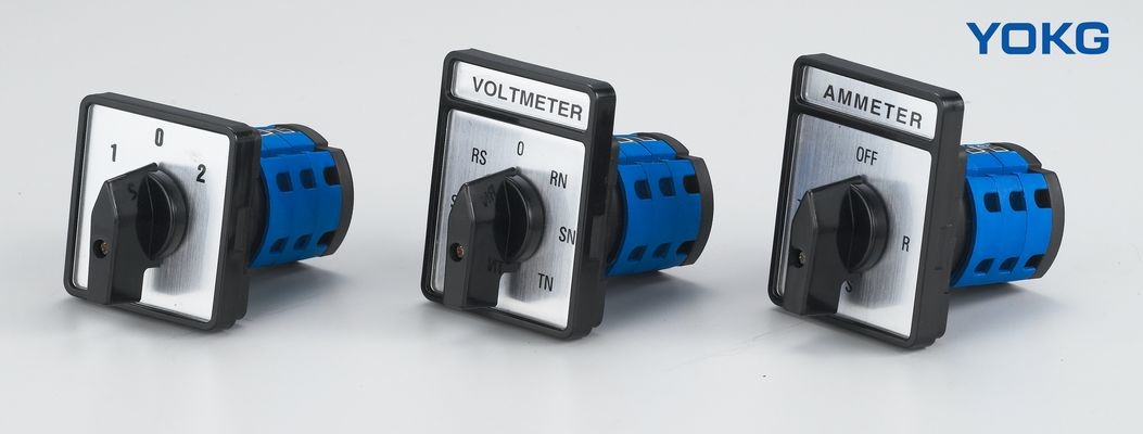 Universal 2 Pole 4 Position Rotary Switch 3 Pole 10amp 20a 32 Amp 63a ...